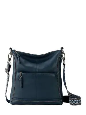THE SAK Lucia Crossbody Leather Bag - Indigo
