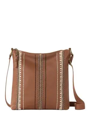 THE SAK Lucia Crossbody Leather Bag Tobacco Neutral Smyk