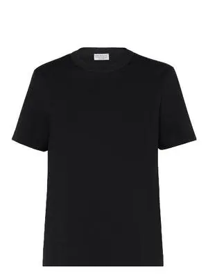 Brunello Cucinelli Jersey T-shirt - Black