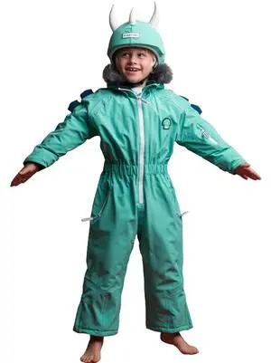 ROARSOME Spike The Dinosaur Ski Suit - Green