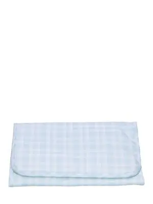 TRVL DESIGN Pimlico Plaid Changing Pad Blue