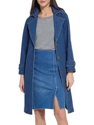 LYSSÉ Paris Denim Trench Coat