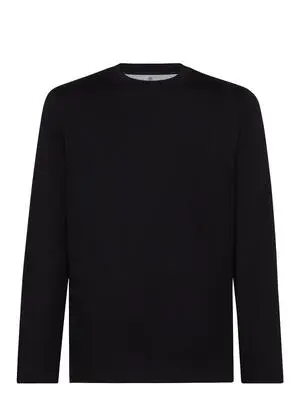 Brunello Cucinelli Long Sleeve T-shirt - Black