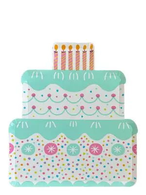DAYDREAM SOCIETY It's A Birthday Cake Large Plates - Assorted Pre-pack
