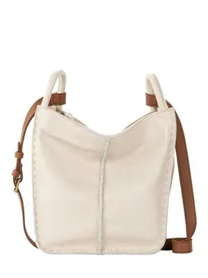 THE SAK Los Feliz Leather Crossbody Bag Stone