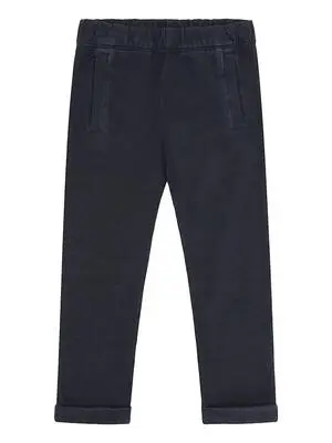 VILD HOUSE OF LITTLE Organic Cotton Trousers - Blue Stone-palmetto Plant Dye
