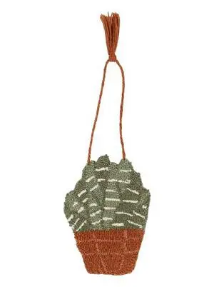 NATTIOT Wall Hanging Little Aloe - Brown & Green