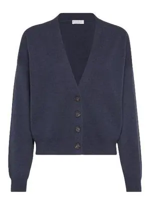 Brunello Cucinelli Cashmere Cardigan - Night