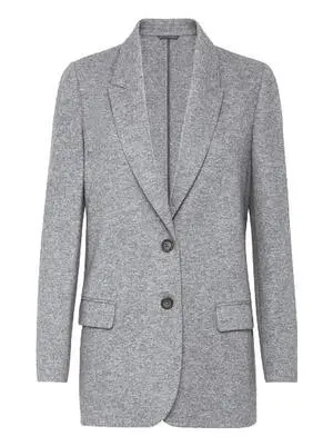 Brunello Cucinelli Deconstructed Blazer - Grey