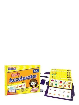 JUNIOR LEARNING Early Accelerator Flash Cards - Multicolored