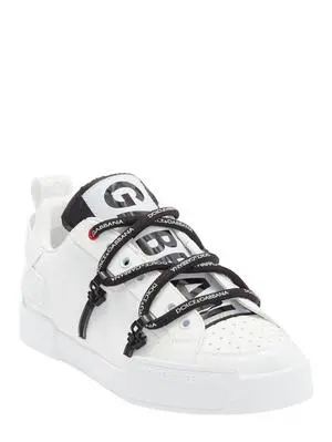 Dolce & Gabbana Portofino Lightweight Sneaker - White/black