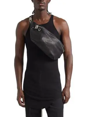 Rick Owens Basic Rib Tank - Black