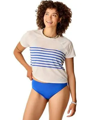 Carve Designs Banzai Top Billie Blue Stripe