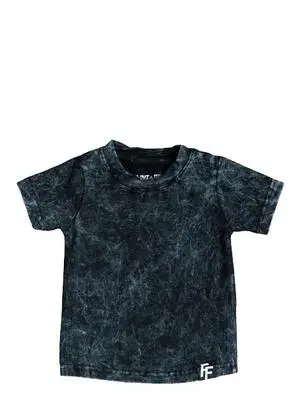LAREE + CO Basic Baby's Tee Onxy Acidwash
