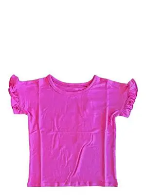 LAREE + CO Korrie Ruffle Tee - Pink