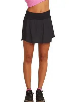 Icebreaker 125 Cool-lite Lyocell & Merino Blend Active Skort - Black