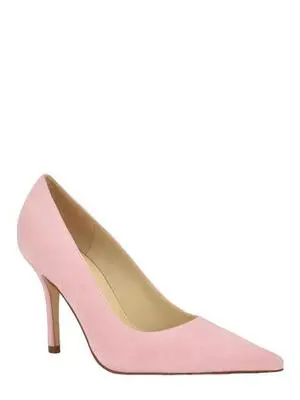 Nine West Gemmha Pointed Toe Pumps Light Pink