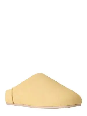 UGG Elea Waterproof Suede Slippers - Muted Mustard