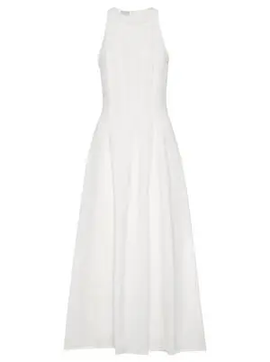Brunello Cucinelli Fluid Dress - White