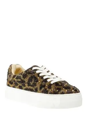 Betsey Johnson Zoe Platform Sneaker Leopard