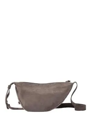 THE SAK Tess Sling Leather Bag Mushroom Suede