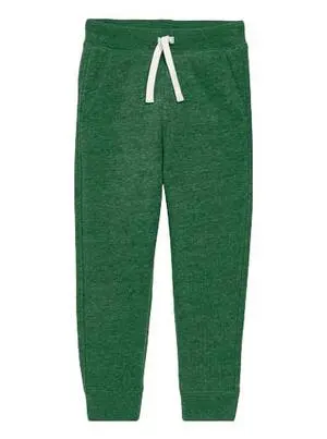 PRIMARY Cozy Fleece Jogger - Heather Evergreen