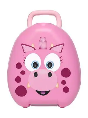MY CARRY POTTY At Home And Travel Training Potty Seat - Pink Dragon