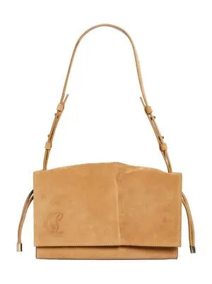 CHRISTIAN LOUBOUTIN Small Baggy Suede Shoulder Bag - Lionne