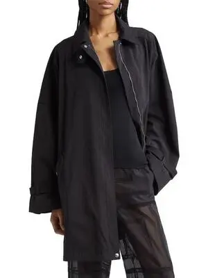 TOTÊME Oversize Trench Jacket - Black