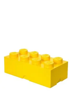 Lego Storage Brick 8 - Yellow