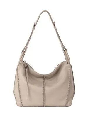 THE SAK Los Feliz Hobo Leather Bag - Sand