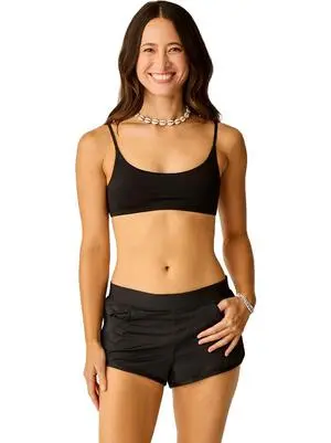 Carve Designs Mid-rise Stretch Shorts - Black
