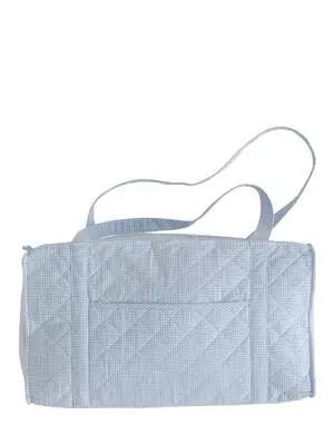 LITTLE ENGLISH Quilted Duffle Bag - Light Blue