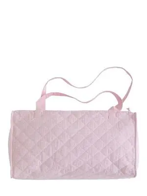 LITTLE ENGLISH Quilted Duffle Bag - Light Pink