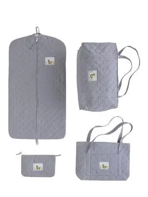 LITTLE ENGLISH Quilted Luggage Set - Mallard