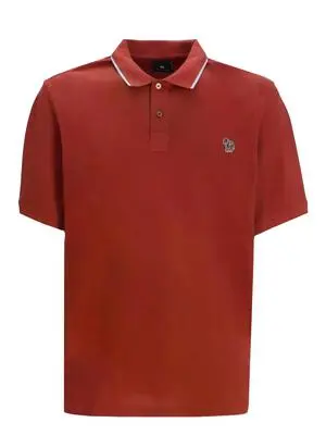 Paul Smith Embroidered-detail Polo Shirt - Red