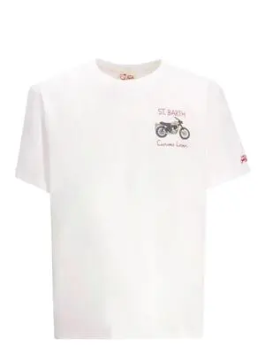 MC2 SAINT BARTH Curves Lover T-shirt - White