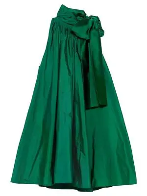 Max Mara Bow-detail Dress - Green
