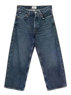 AGOLDE Arc Cotton Jeans - Blue