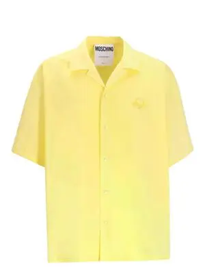 Moschino Short-sleeve Button-up Shirt - Yellow