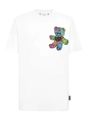 Philipp Plein Teddy Bear-print T-shirt - White