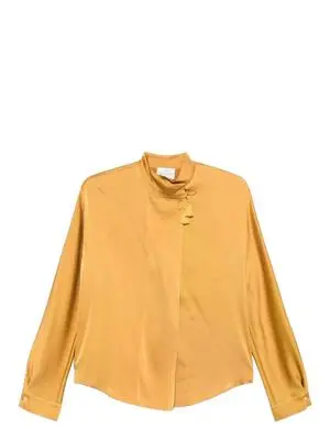 FORTE_FORTE Silk Blouse - Yellow