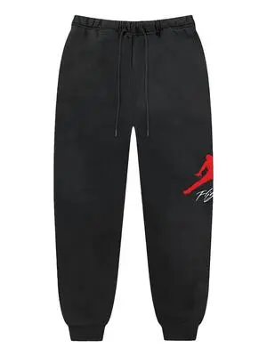 JORDAN Logo-print Performance Track Pants - Black