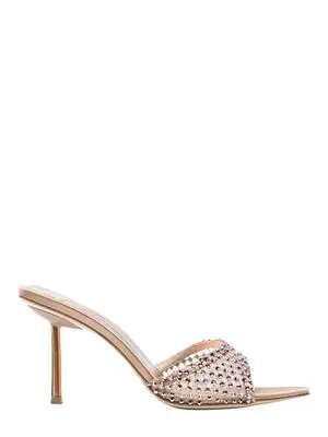 LE SILLA 80mm Embellished Pointed-Toe Heeled Sandals