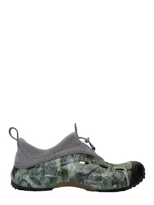 CROCS Quick Trail Low Mossy Oak Elements Walnut Clogs - Grey
