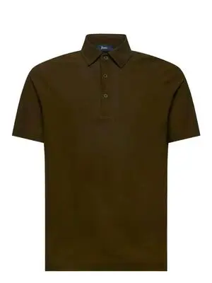 Herno Three-button Polo Shirt - Green