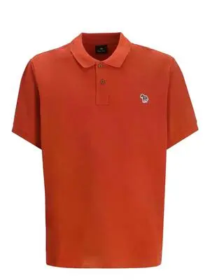 Paul Smith Zebra-patch Polo Shirt - Red