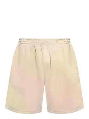 Balenciaga Logo-embroidered Bermuda Shorts - Neutrals