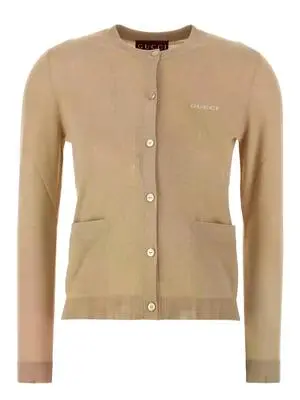 Gucci Cashmere-silk Cardigan - Neutrals