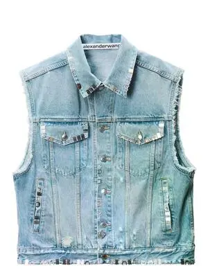 Alexander Wang Denim Vest - Black